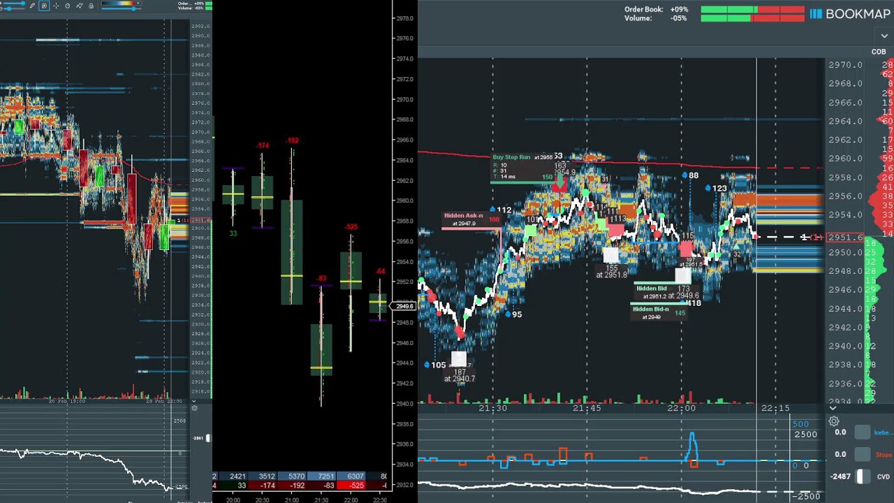 Live Bookmap XAUUSD ( Gold ) 20/02/2025 - YouTube