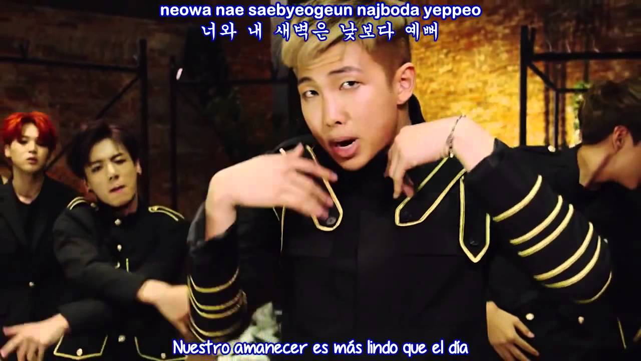 BTS DOPE MV sub español hangul roma HD - YouTube