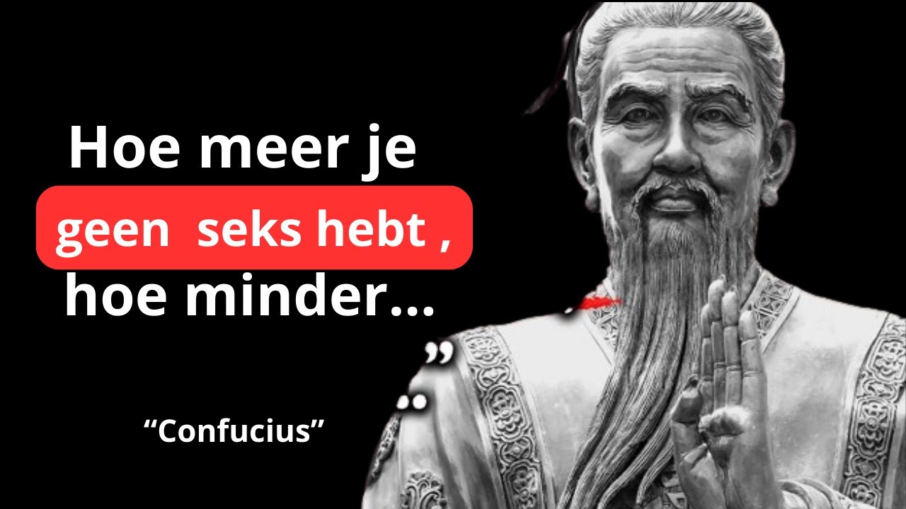 Levenslessen van oude Chinese filosofen die mannen te laat in hun leven ...