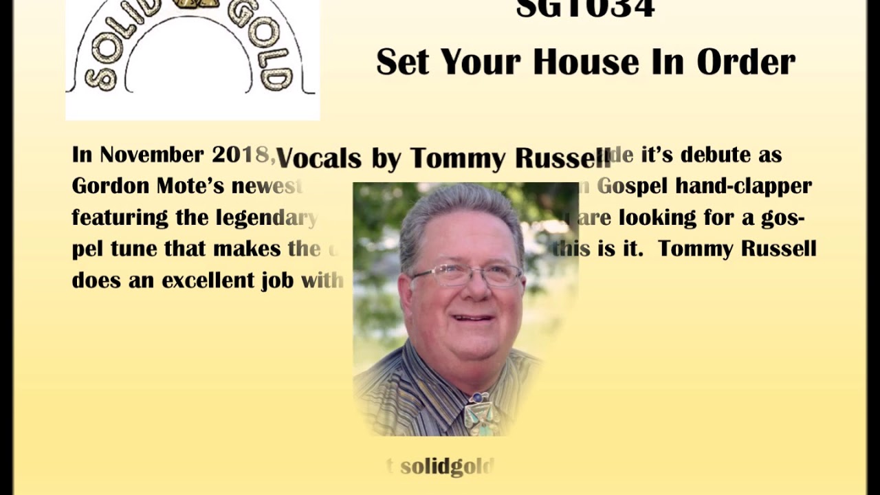 SG1034 Set Your House In Order - YouTube