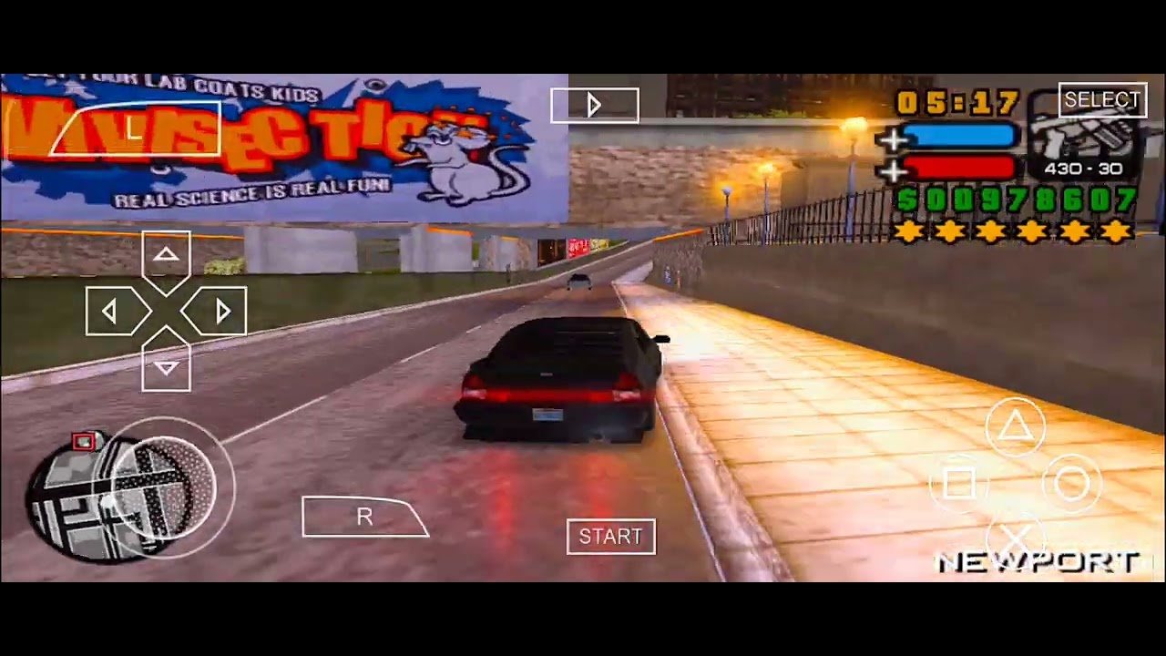 GTA Liberty City Stories: Free Roam Gameplay On Android PPSSPP With ...