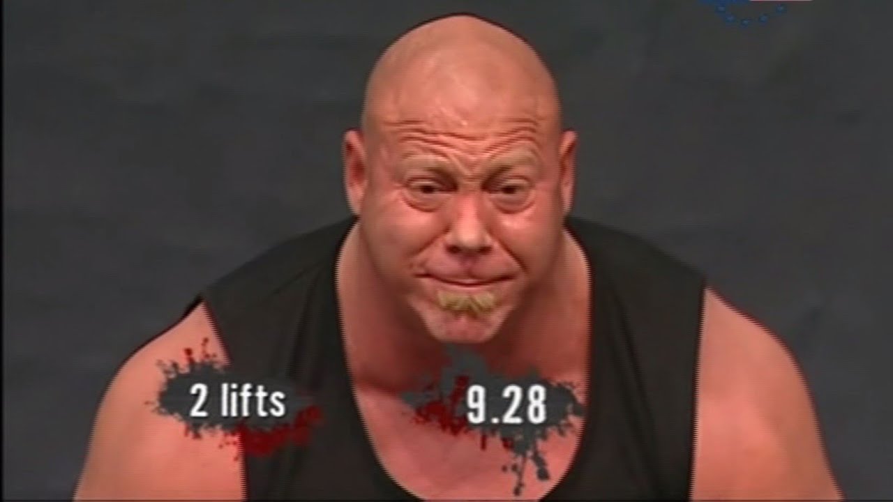 Nick Best 410kg axle deadlift for 10 reps - YouTube