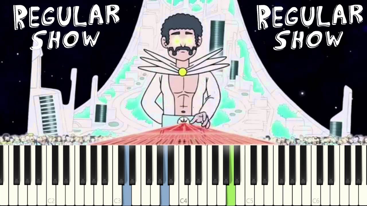 Regular Show - Gary vs David Synthesizer Duel || SHEET & MIDI - YouTube
