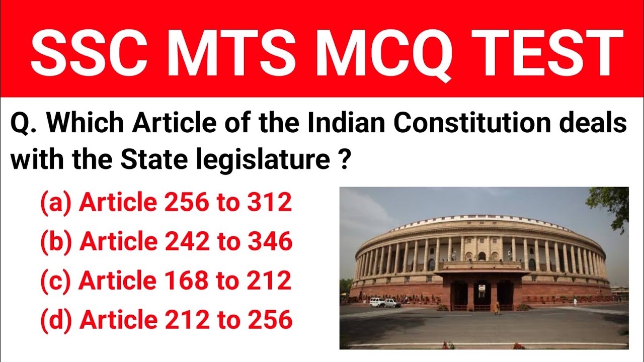 SSC MTS Important GK | General knowledge Important Questions For SSC ...