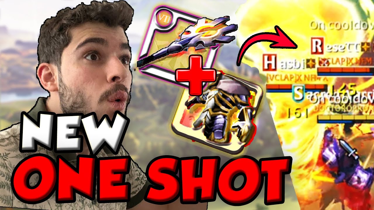 NEW SOLO One Shot Build With Blazing Staff | Albion Online Solo PVP ...