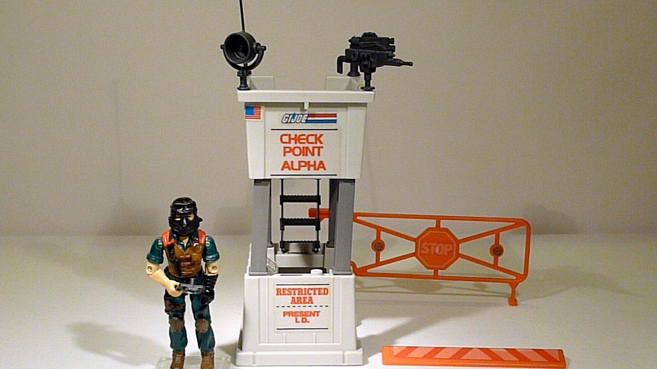 1985 Check Point Alpha (Battle Station) G.I. Joe review - YouTube