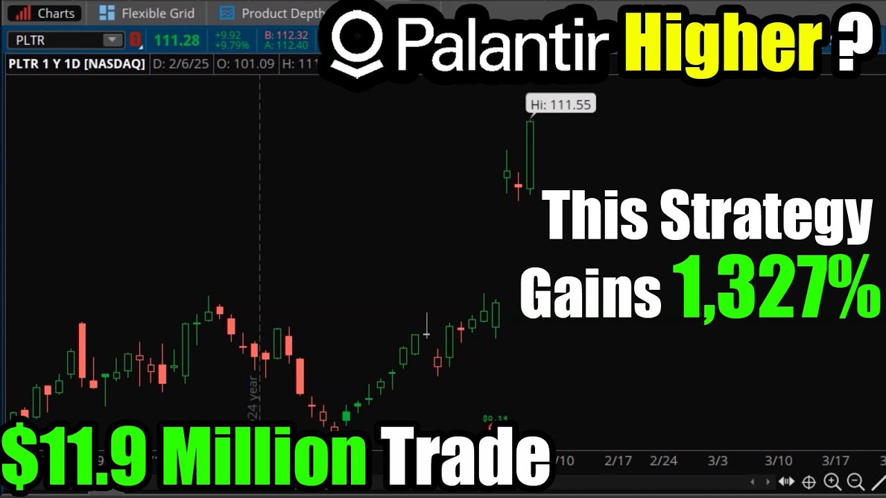 $11.9 Million Palantir (PLTR) Stock Options Strategy That Gains 1,327% ...