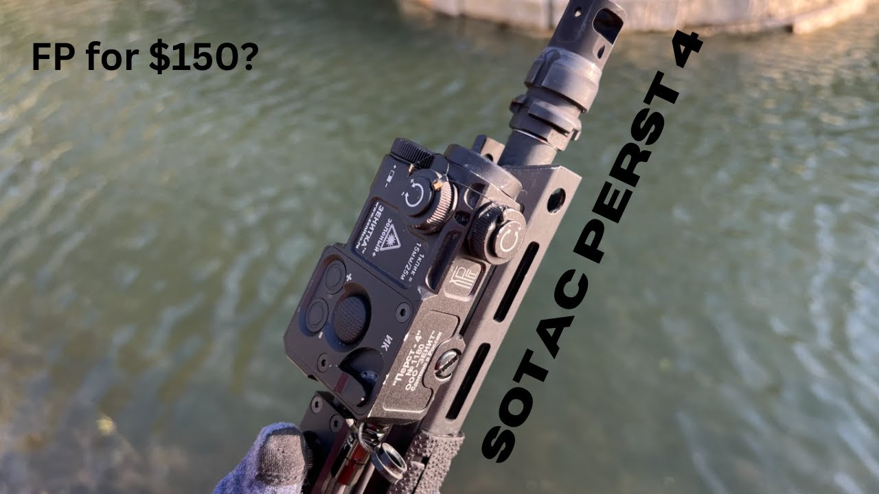 SOTAC PERST 4: A $150 IR laser that holds zero - YouTube