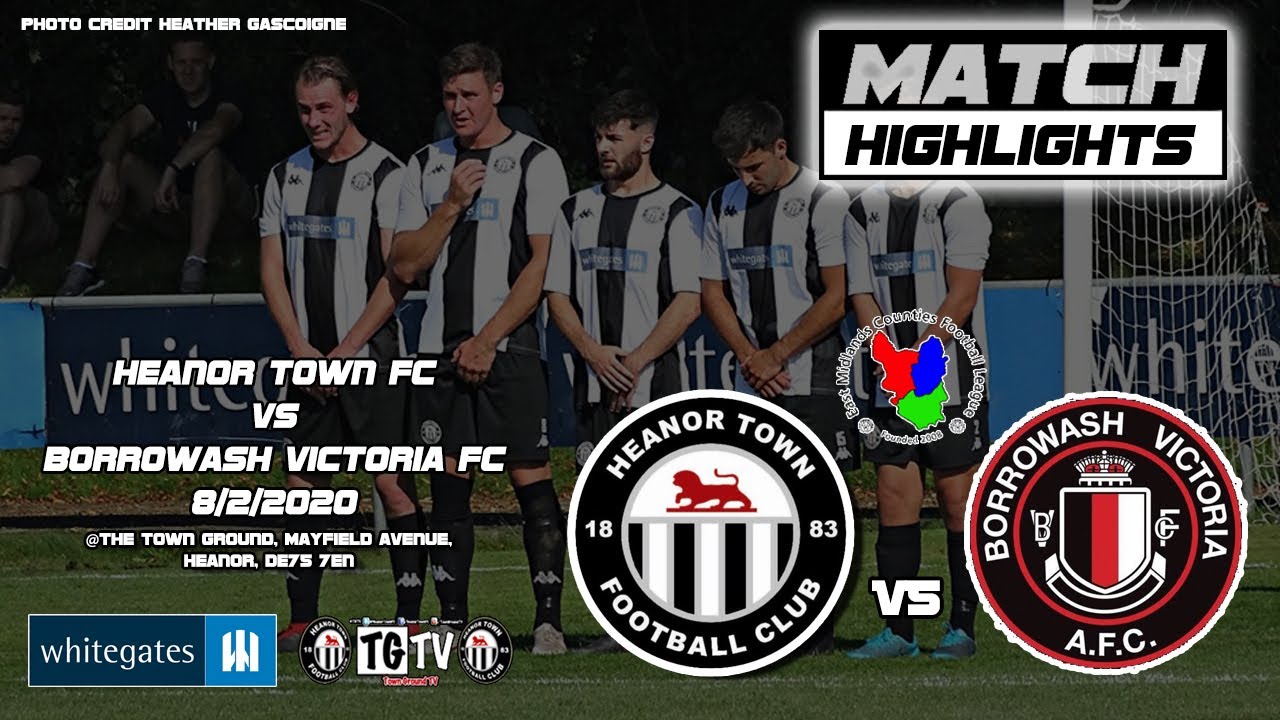 The Lions vs Borrowash Victoria FC (H) 8/2/2020 - YouTube