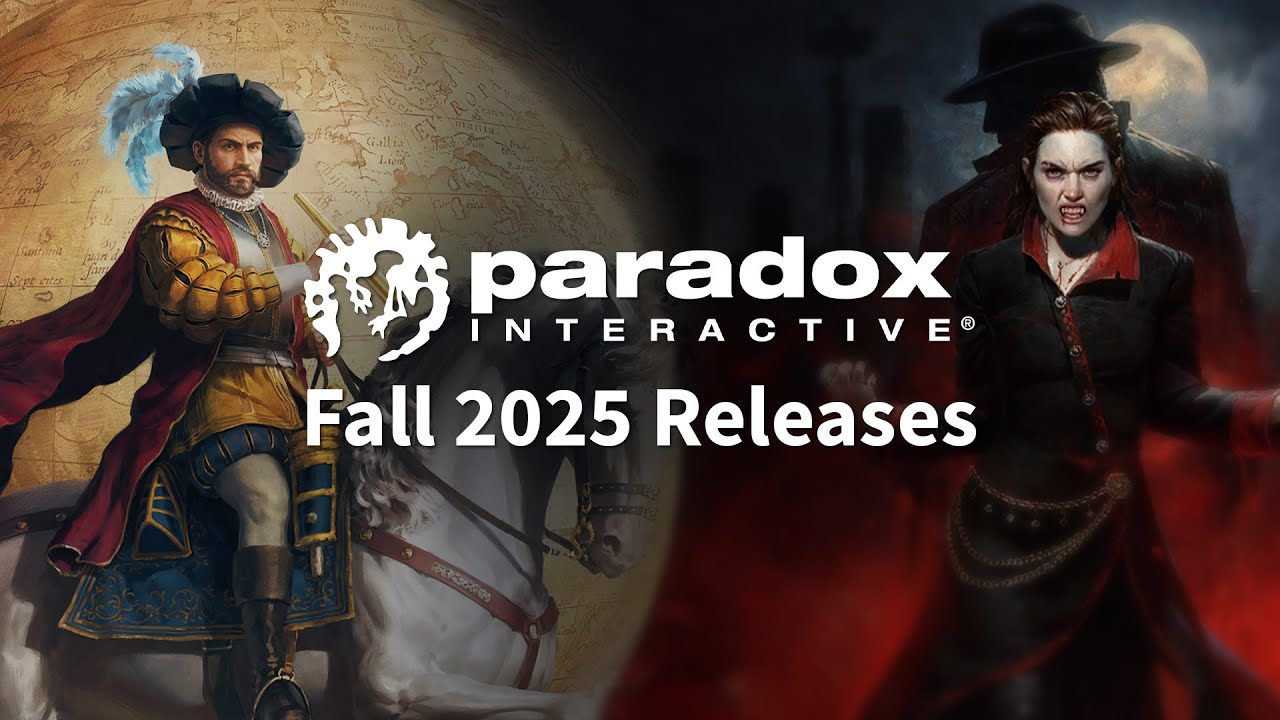 Paradox Fall 2025 Releases | Don't miss a beat! - YouTube