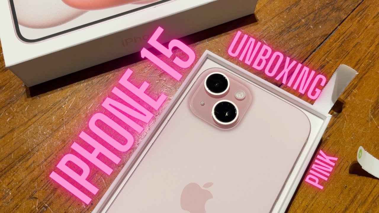 iPhone 15 unboxing with Allenah - YouTube