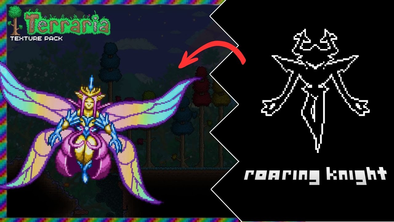 Roaring Knight en Terraria | Texture Pack - YouTube