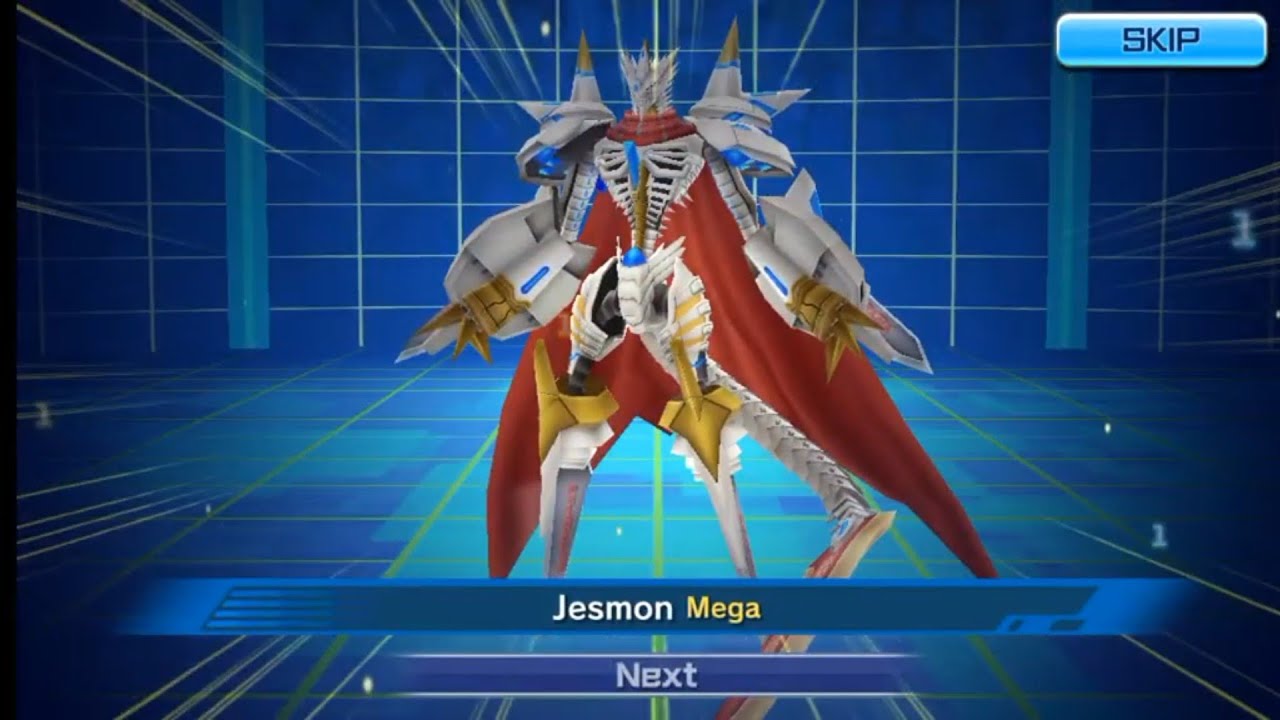 Digivolving Saviorhuckmon to Jesmon //DIGIMON REARISE// - YouTube