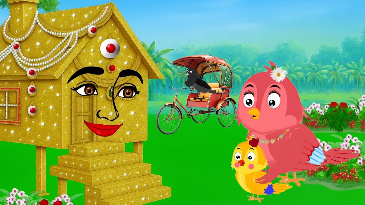 चिड़िया का जादुई सोने का घर|Episode Rano|Chadiya wala cartoon|Tuni ...