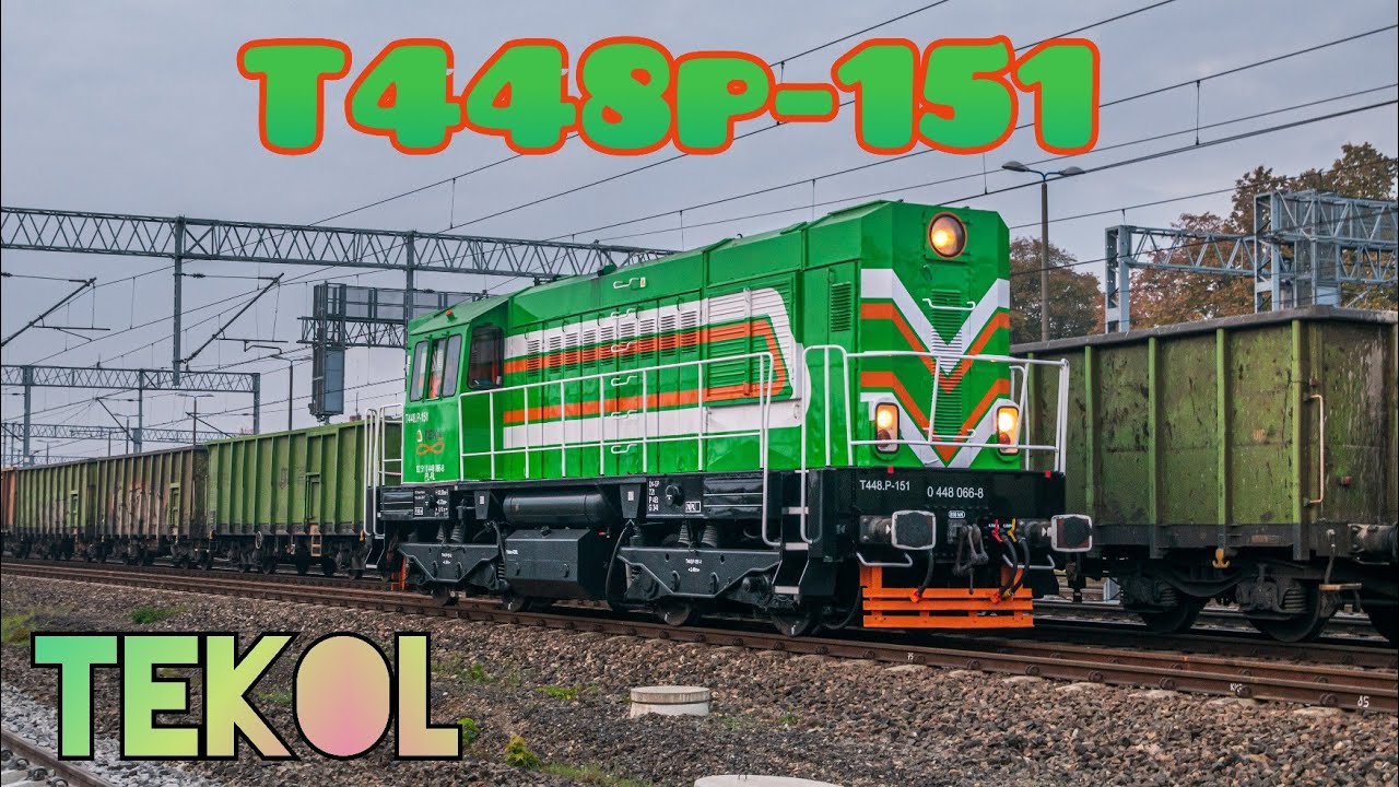 Nowy T448p-151 TEKol luzem | Luboń koło Poznania - YouTube