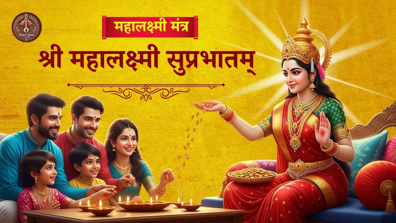 Shri Mahalaxmi Suprabhatam | Powerful Morning Prayer to Goddess Lakshmi ...