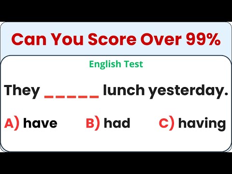 IELTS Grammar Practice 🌟 If you score 83%, You're Ready! 🌟 Q for English