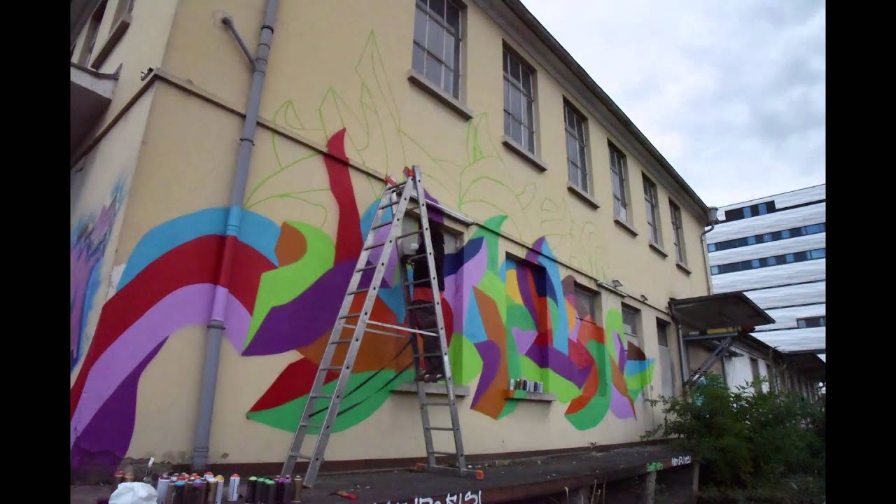 Kool Koor at the Top Rock Graffiti Session 2015 - Heidelberg, Germany ...