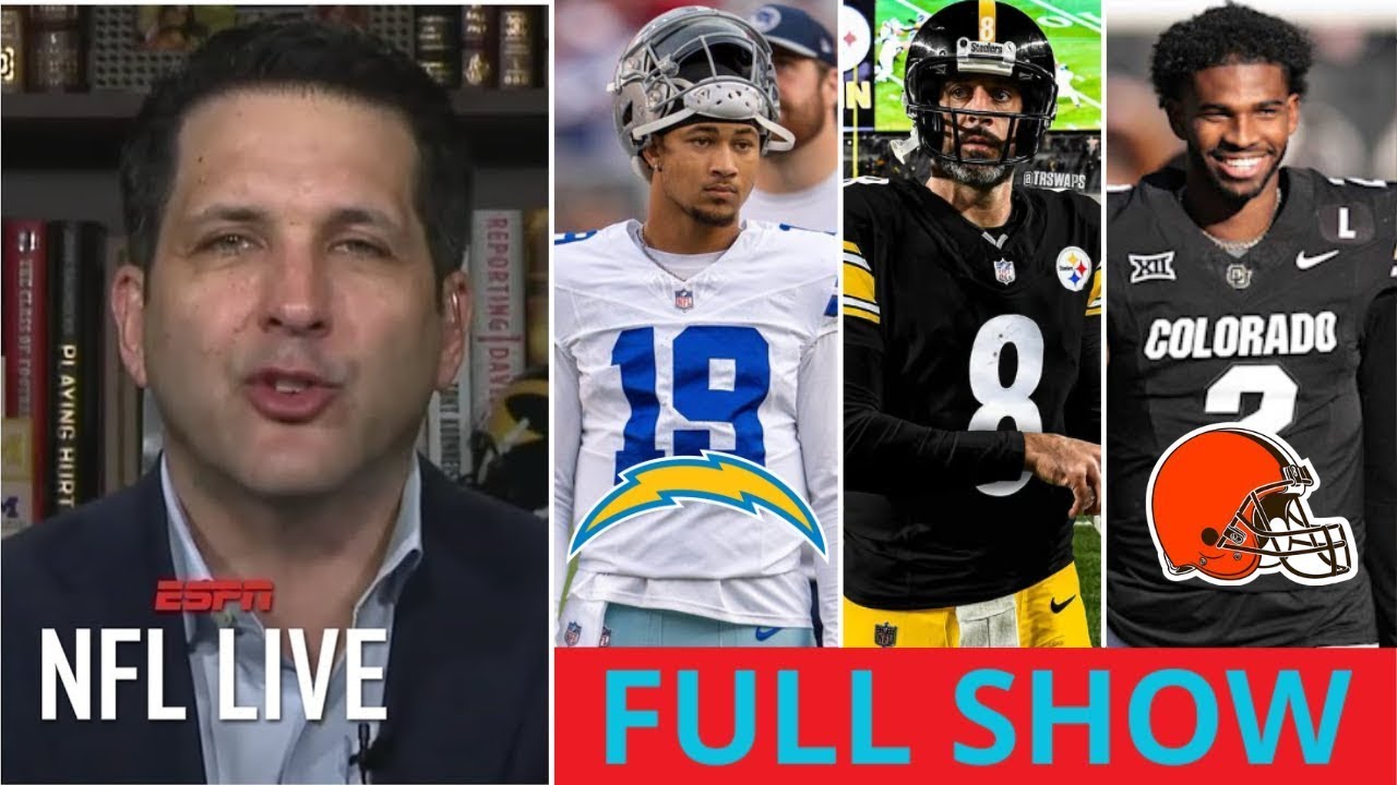 [FULL] NFL LIVE | Trey Lance sign Chargers, Aaron Rodgers to Steelers, Travis & Shedeur' futures ...