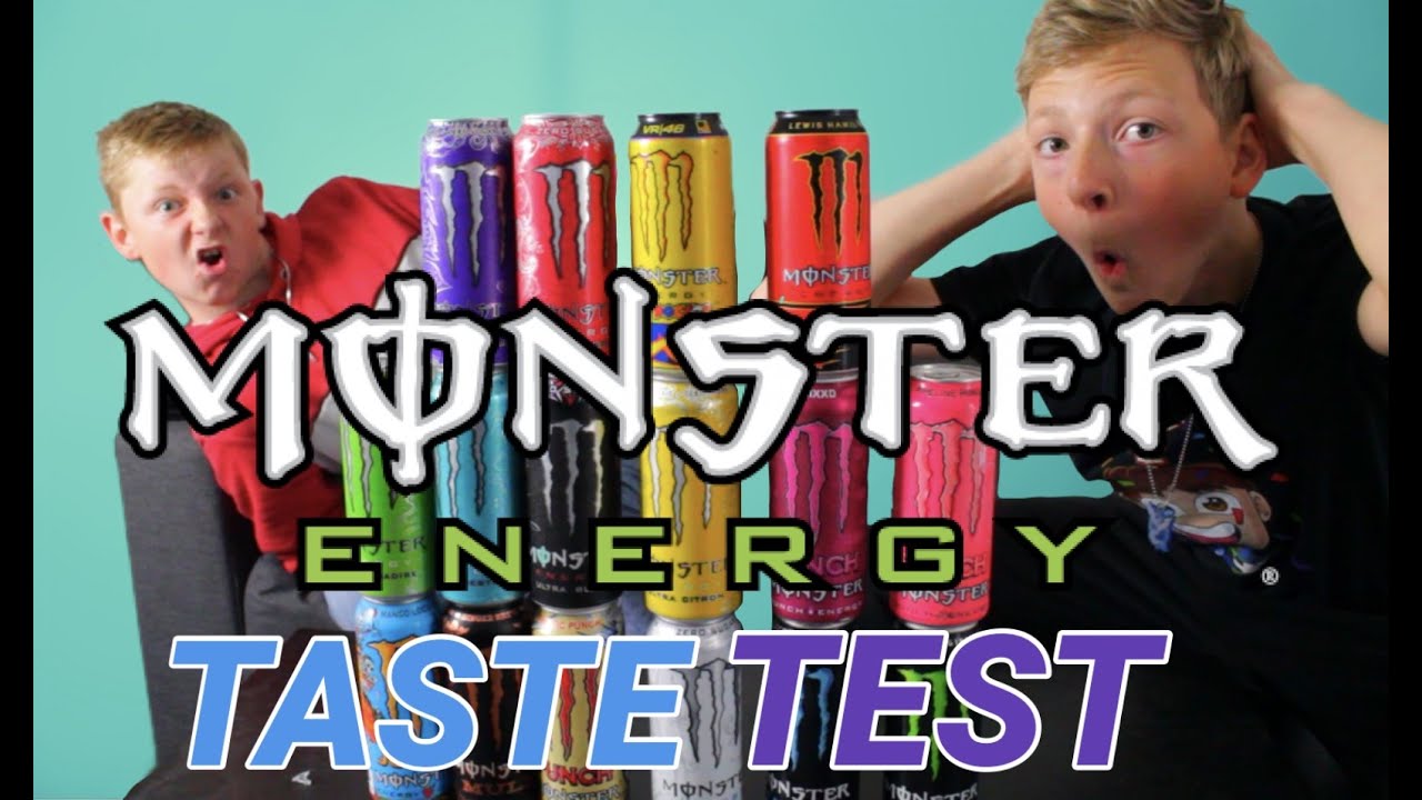 MONSTER ENERGY | Taste Test #6 - YouTube