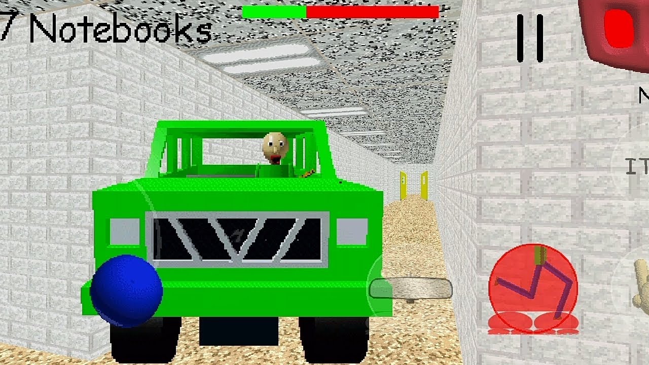 Baldi's Basics Mods - Baldi Likes Cars 🚗 - YouTube