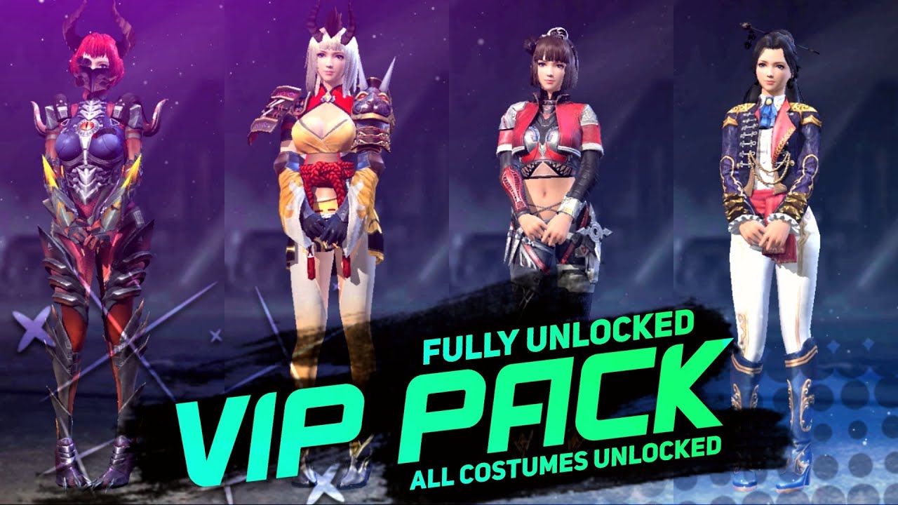 Full Unlocked VIP Pack v9 Get All Season Elite Dresses Unlock for (Male ...