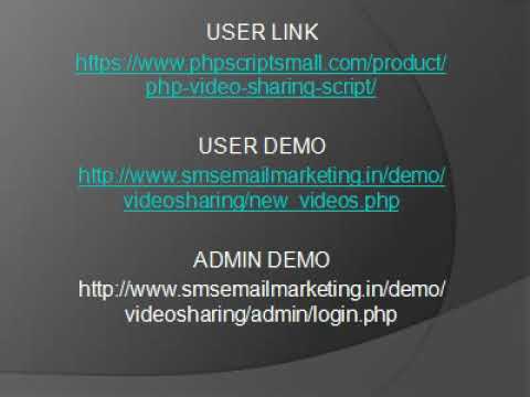 php video sharing script, youtube clone script - YouTube