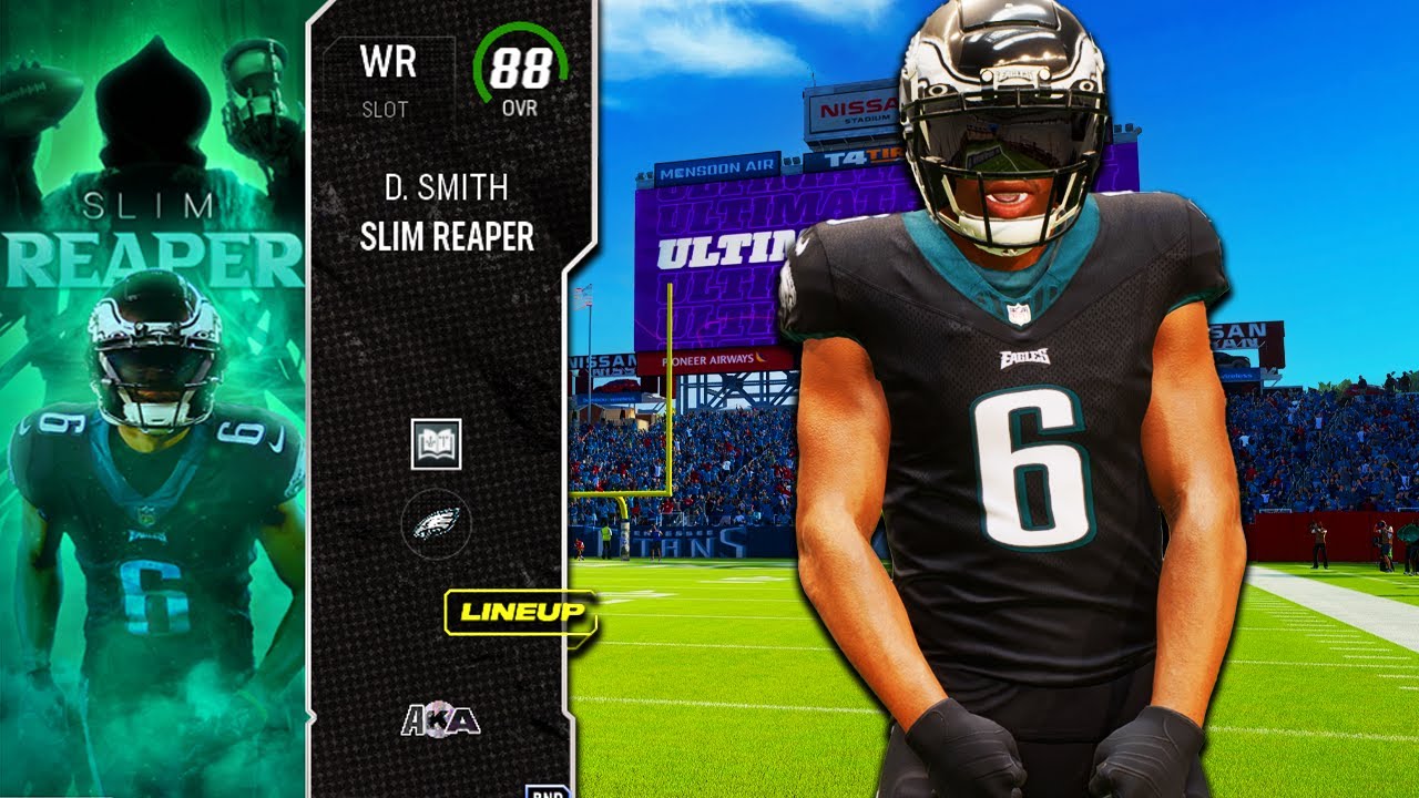 Devonta "Slim Reaper" Smith is HIM in Madden 24! - YouTube