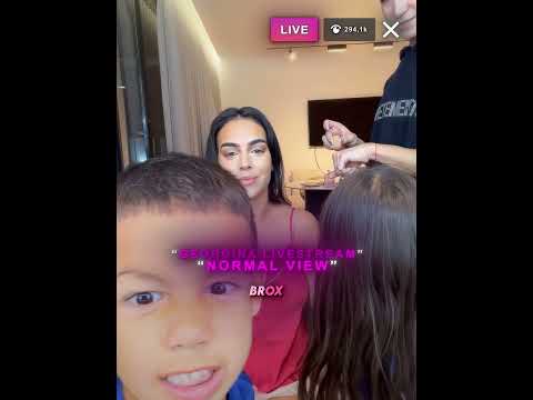Ronaldo Crashed Georgina's Live 📉☠️ #shorts #viral #funny #trending