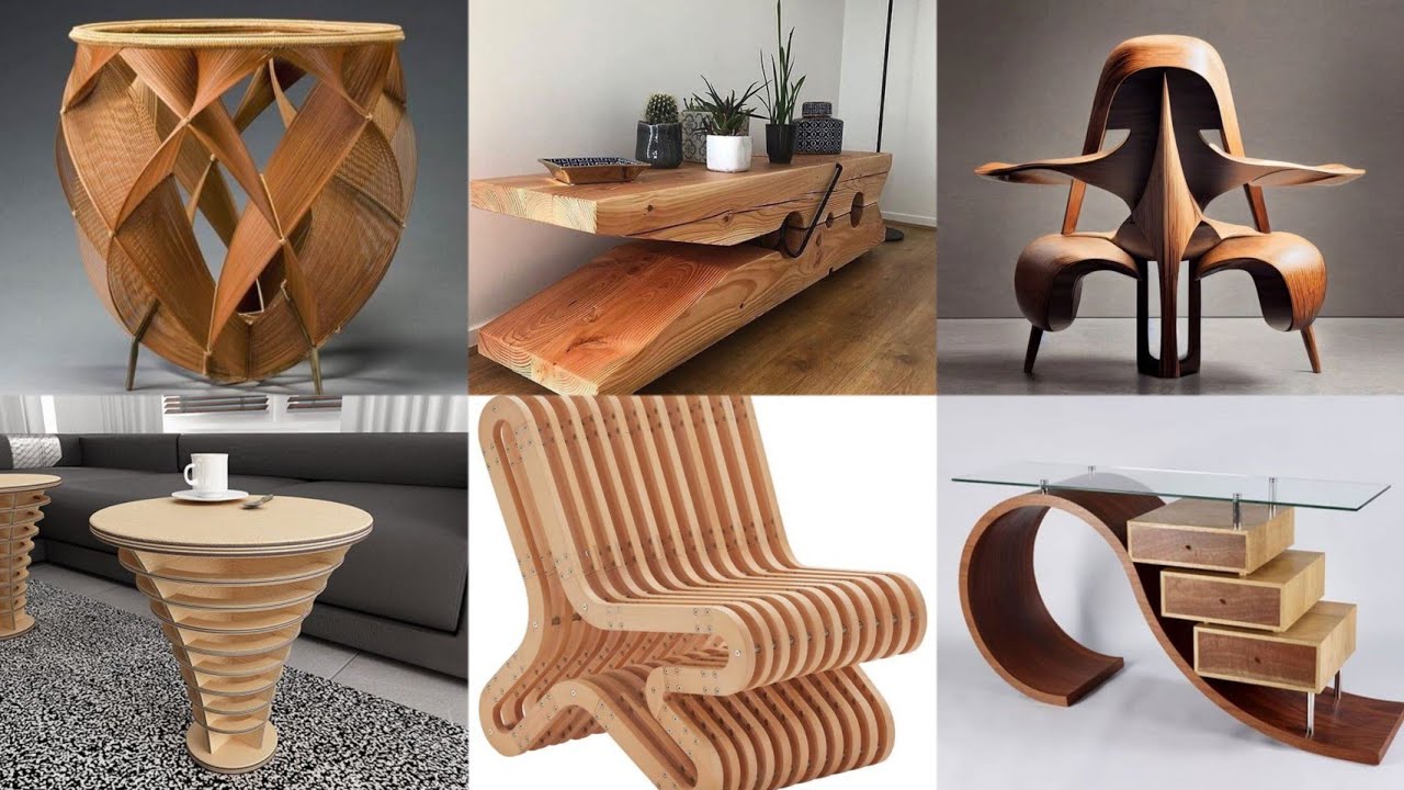 Unique wood furniture design ideas | wood working project | wood crafts ...