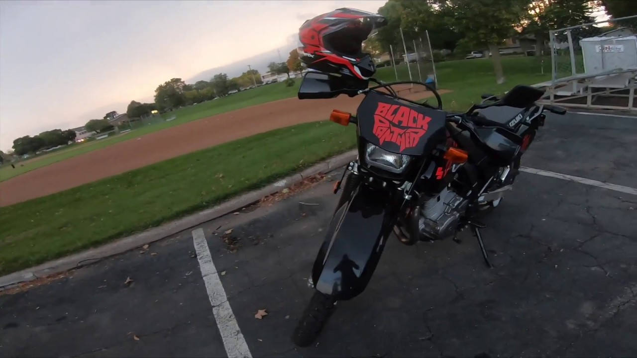Urban Riding With The Suzuki DR650 - YouTube
