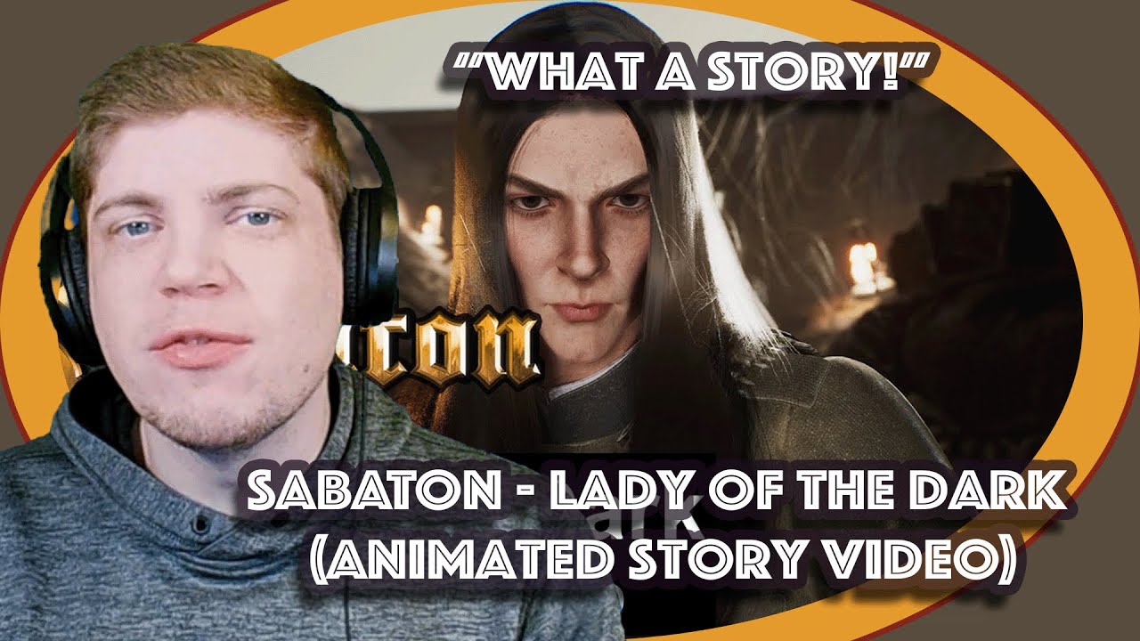 SABATON - Lady of the Dark Animated Story Video | Americans Learn - YouTube