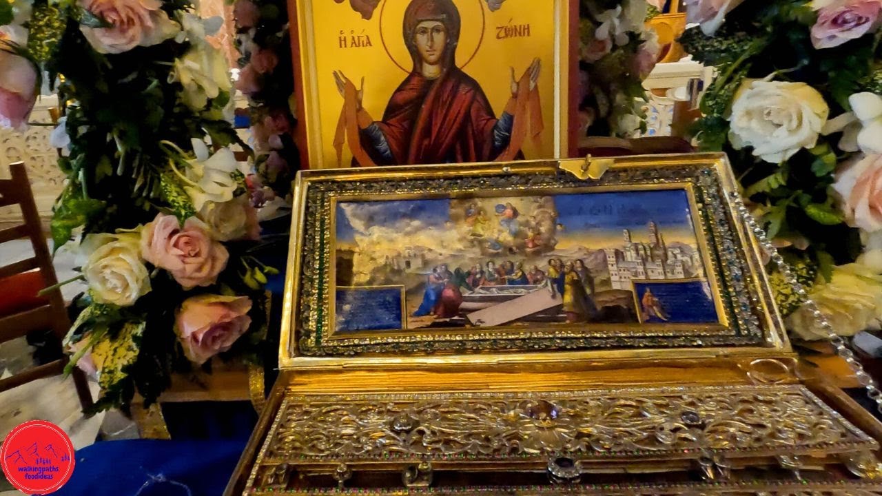 Η Αγία Ζώνη , Εκκλησία Αγίου Νικολάου , Πειραιά Agia Zoni, Agios ...