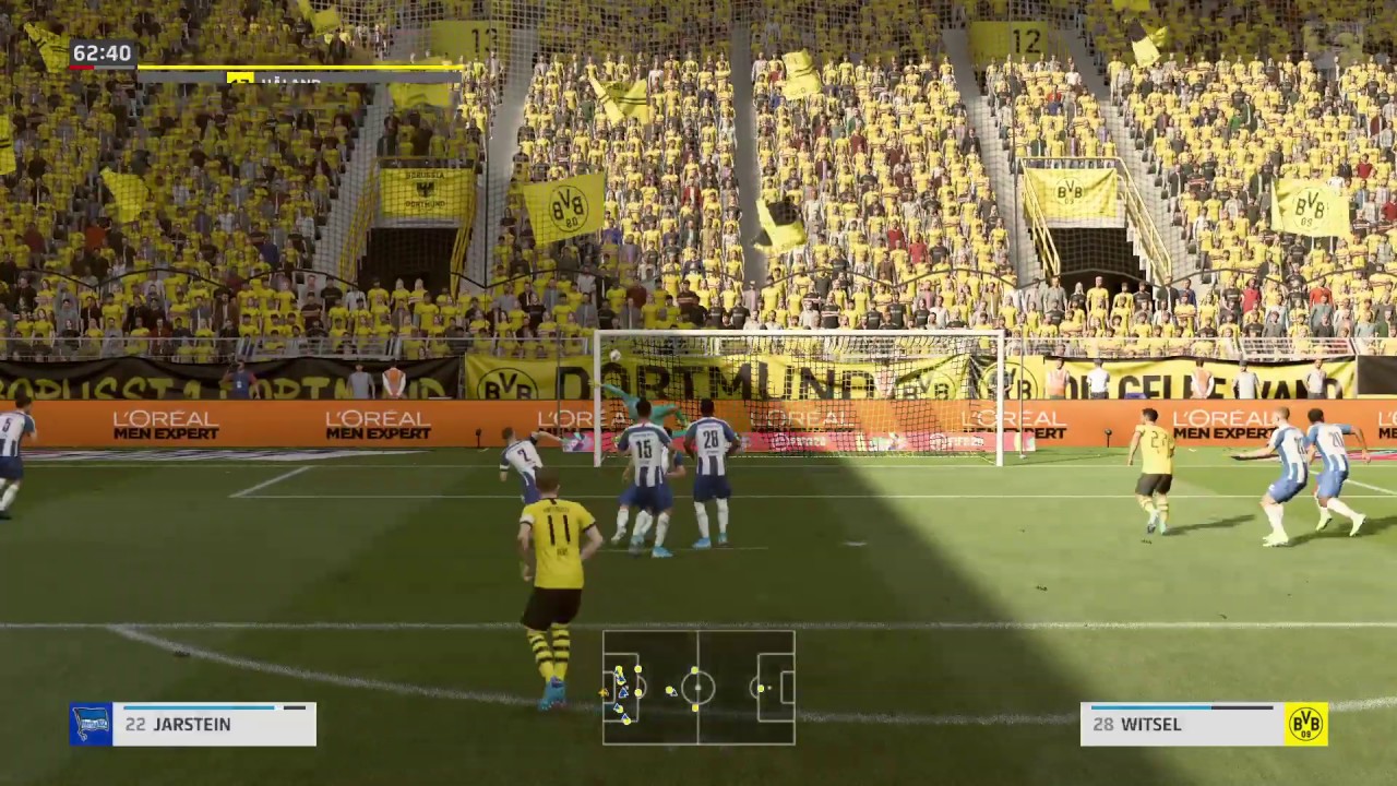 Marco Reus Free Kick in FIFA 20 | Dortmund | Bundesliga - YouTube