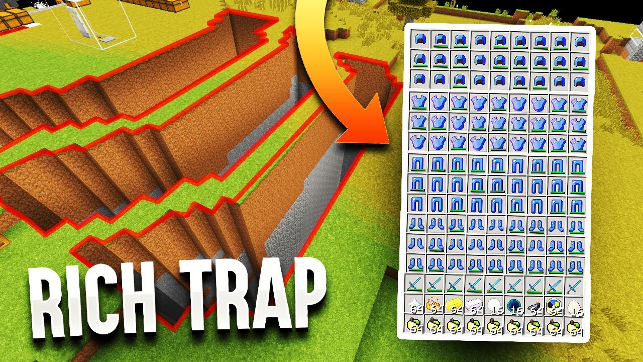 HOW TO GET RICH ON HCF... *OP TRAP* | Minecraft HCF - YouTube