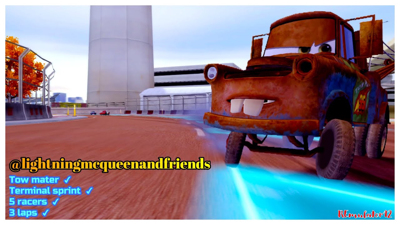 Cars 2 The Video Game | Tow Mater - Race Mode (5 Racers) | Terminal ...