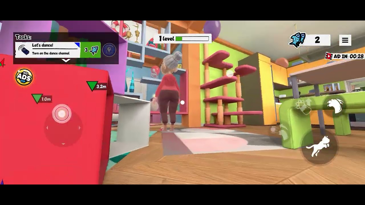I am cat level 1 – Turn on The dance Channel Gameplay walkthrough ...