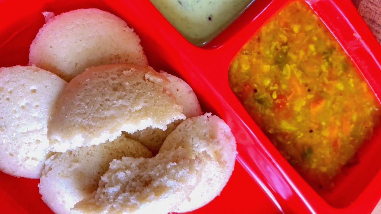 Soft and Spongy Brown Rice Idly recipe | Brown rice dosa batter ...