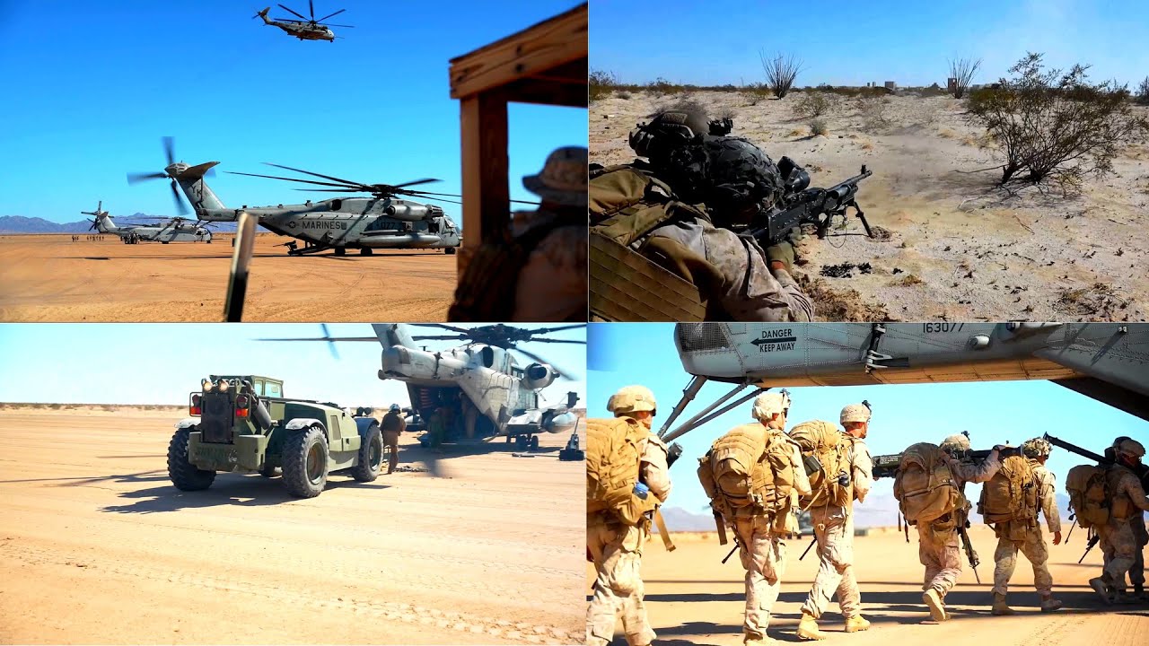 U.S. Marines FINEX Action: Close Air Support Exercise at WTI 1-24 - YouTube