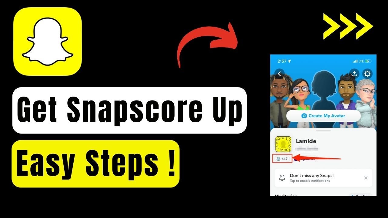 How To Get Your Snap Score Up ! - YouTube