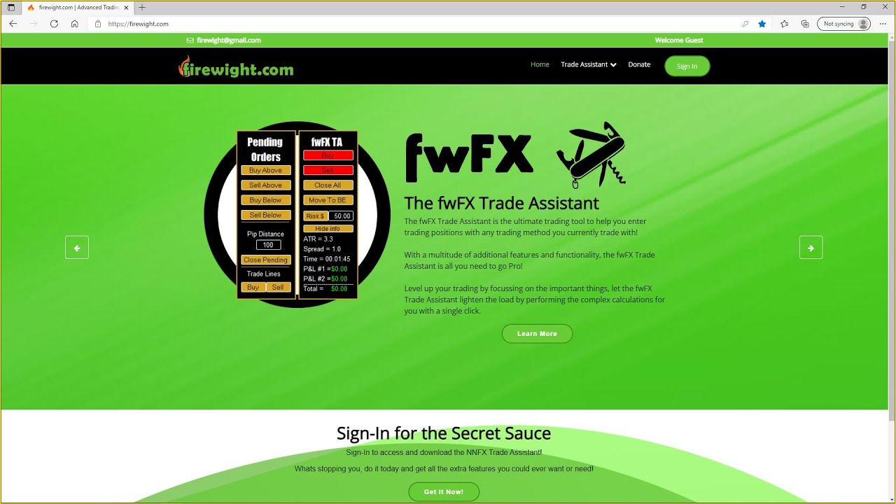 fwFX Trade Assistant Is ready to be released! - YouTube