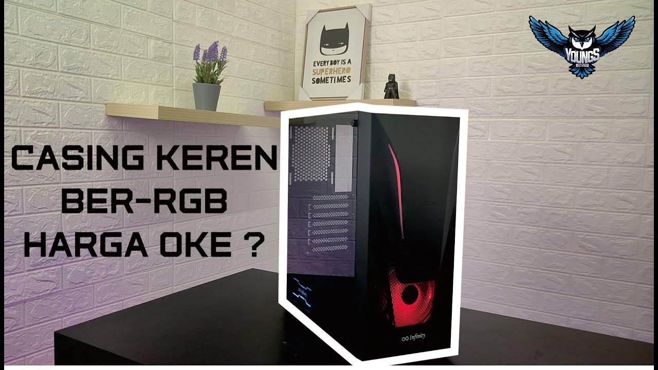 REVIEW CASING INFINITY SKYLINE RGB ATX - YouTube