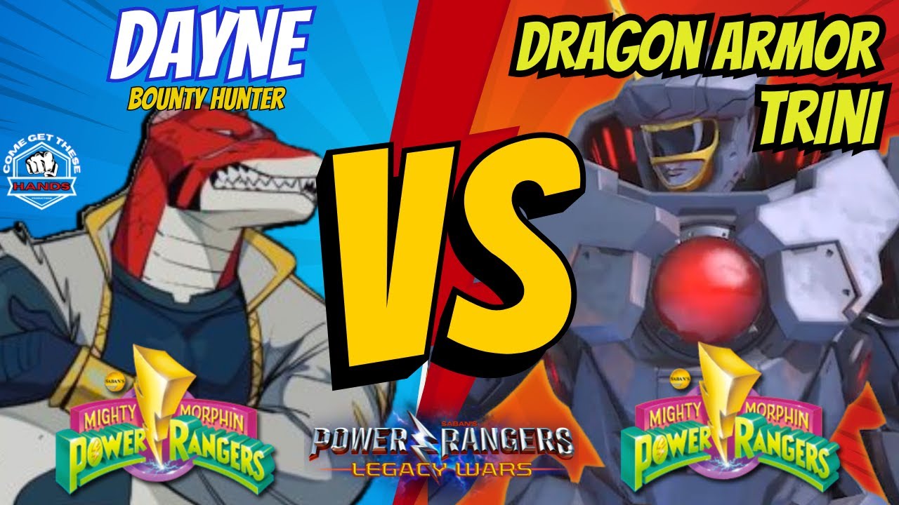 Dayne Vs Dragon Armor Trini | Power Rangers Legacy Wars - YouTube