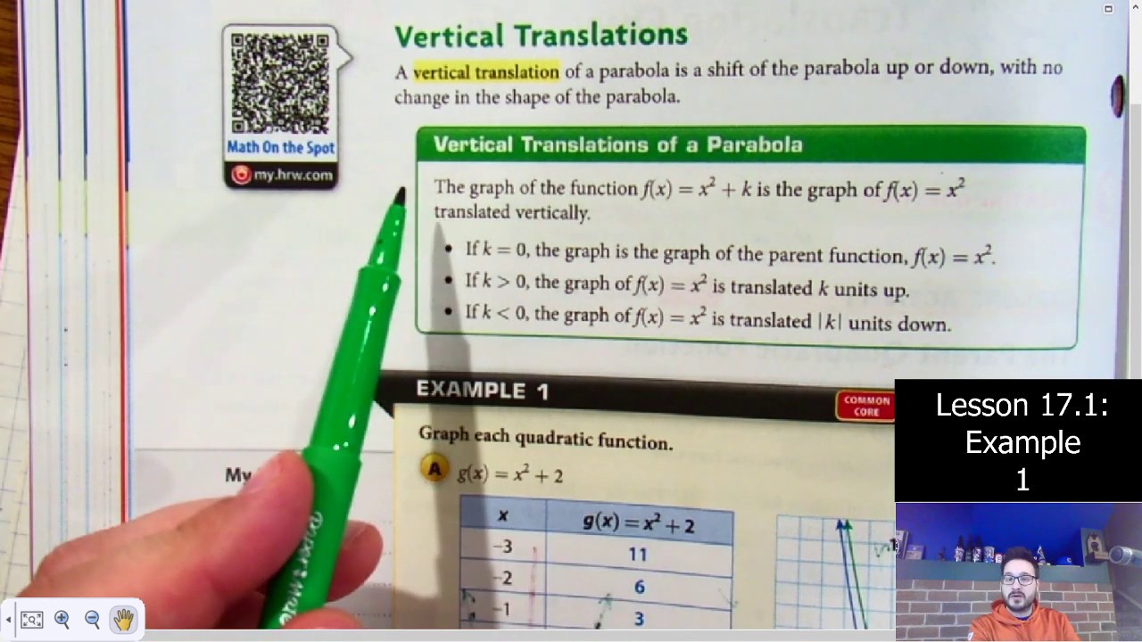 Video 2 - Lesson 17.1 - Example 1 - YouTube