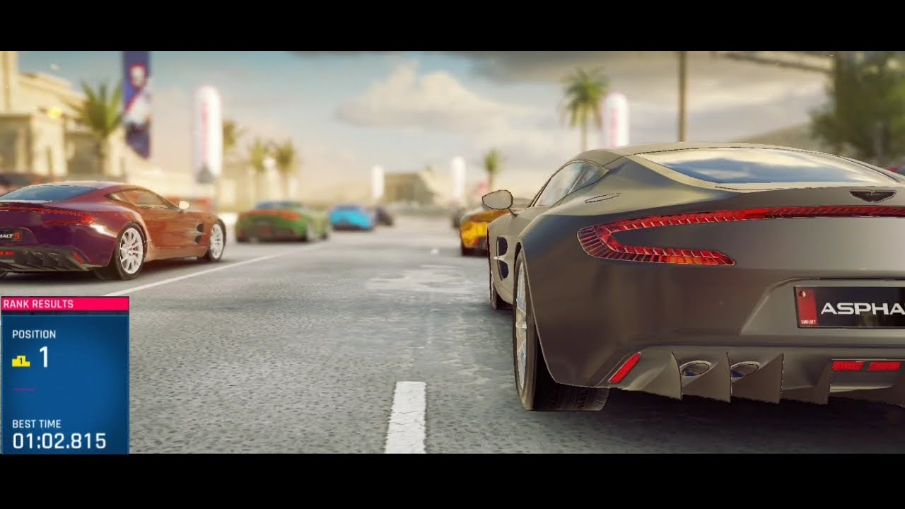 ASPHALT 9 - LEGEND PASS SHOWCASE ASTON MATIN ONE77 TOP 1% - YouTube