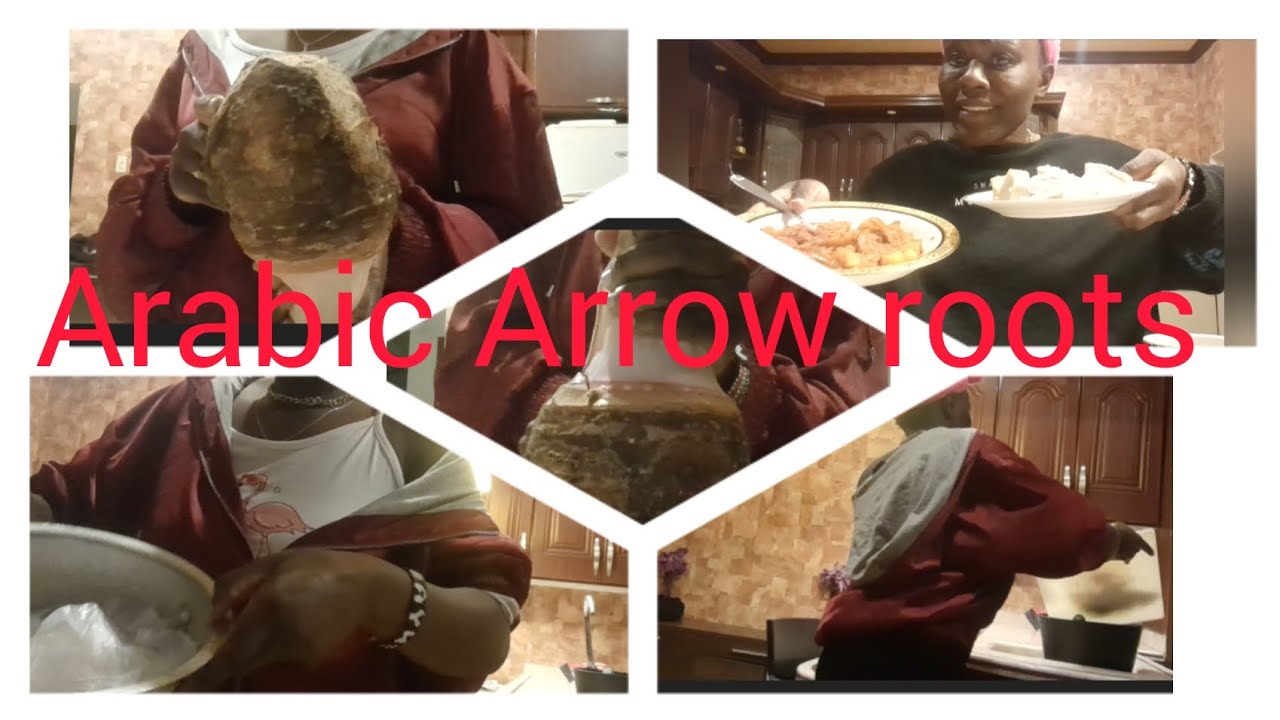How to cook Arabic Arrowroots - YouTube