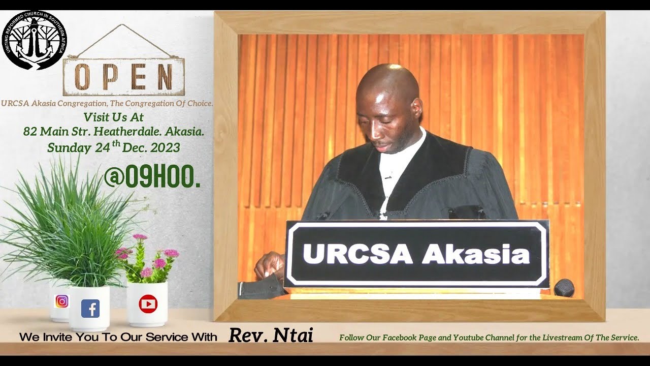 Sunday Service @URCSA Akasia Congregation - YouTube