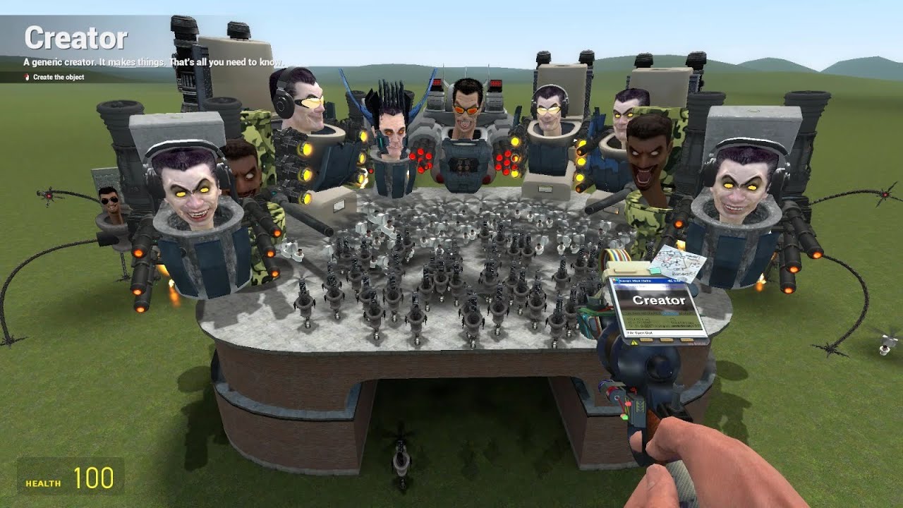 Skibidi Toilet in SandBox Map - YouTube