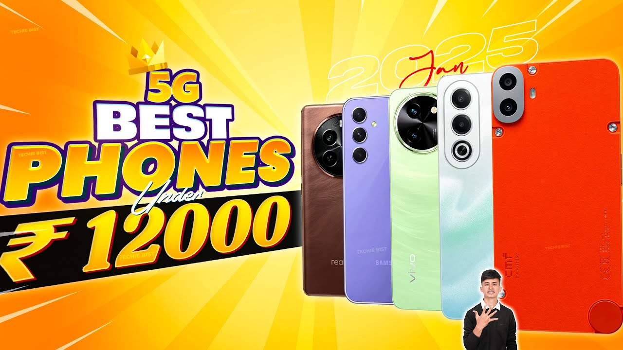 Best 5G Phone Under 12000 in January 2025 | Top 5 Gaming and Camera ...