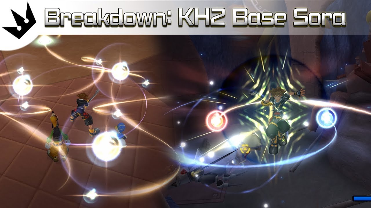 Breakdown: KH2 Sora's Base Combat ~ Kingdom Hearts 2 Analysis - YouTube